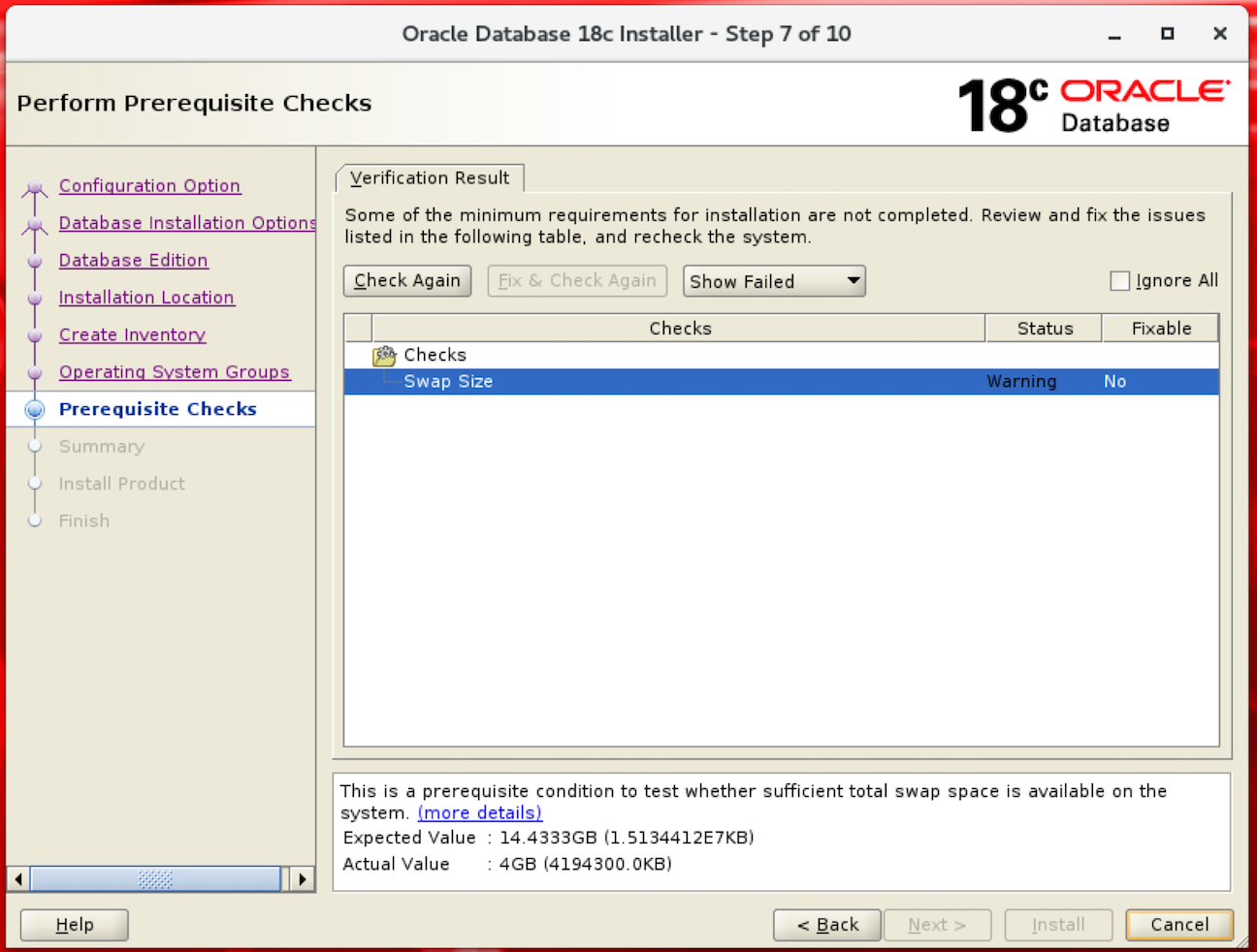 Installing Oracle Database 180000 Binaries On Oracle Linux 7 Dba Rodrigo Jorge Oracle