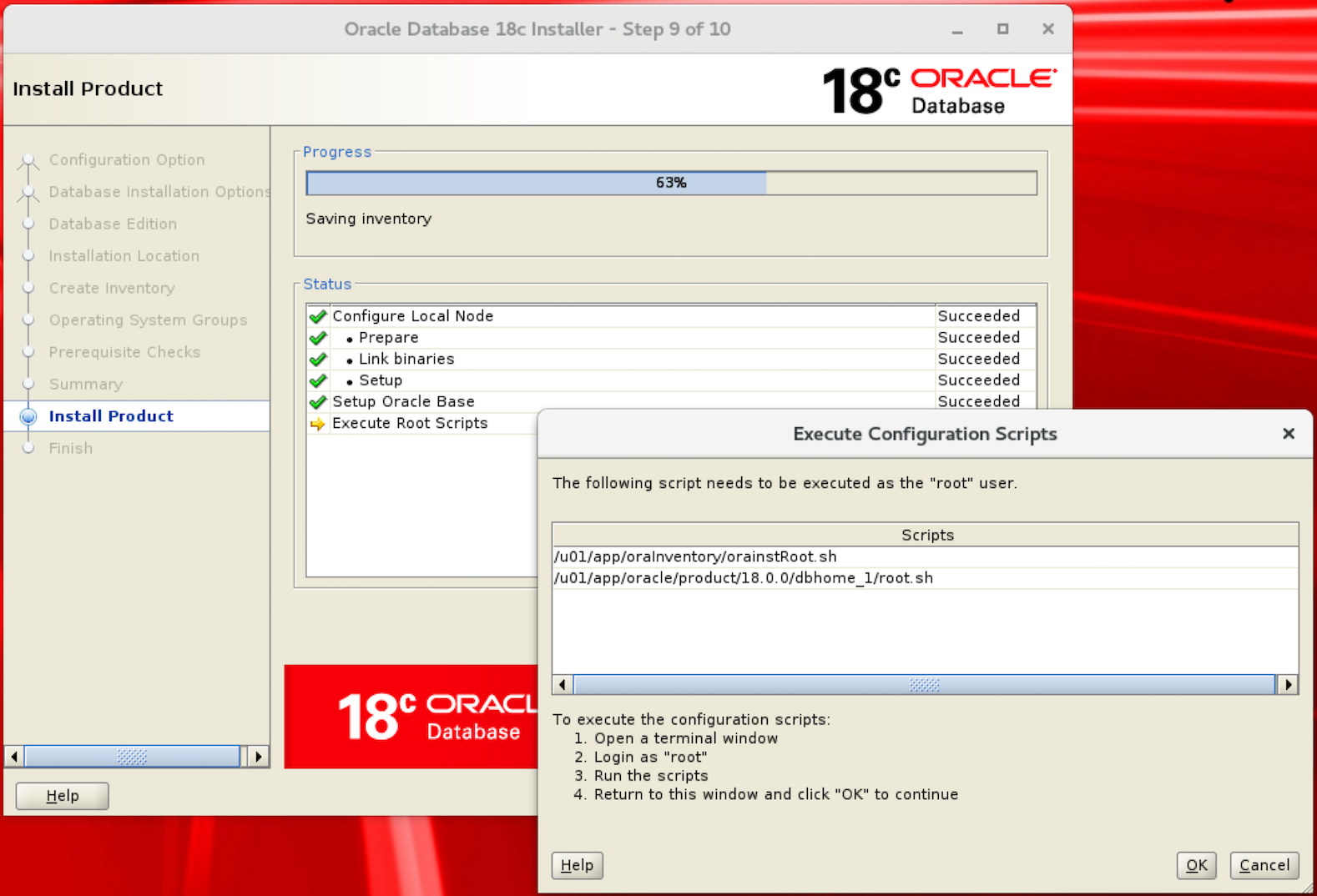 Installing Oracle Database 180000 Binaries On Oracle Linux 7 Dba Rodrigo Jorge Oracle