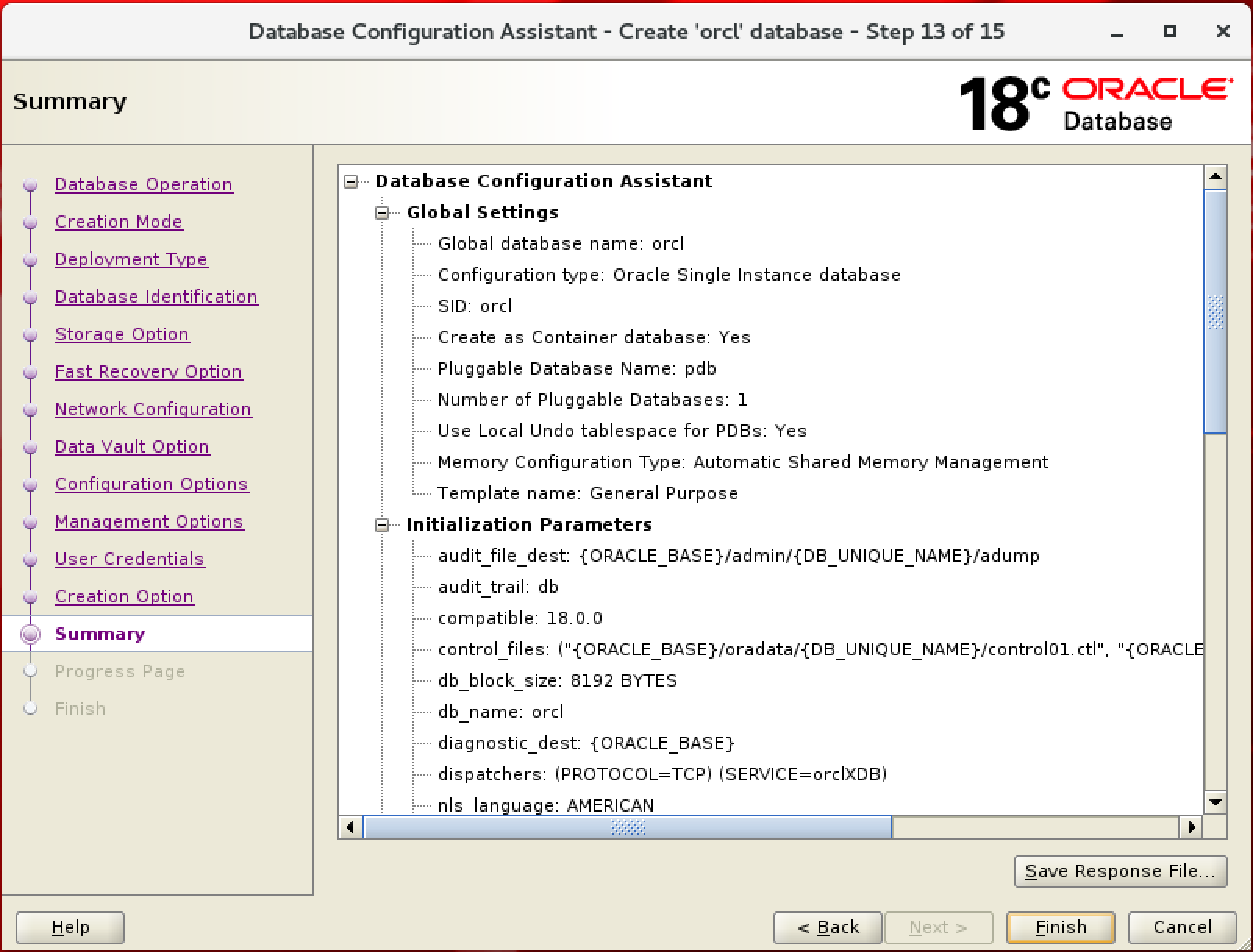 Creating And Running An Oracle 180000 Db Instance On Oracle Linux Dba Rodrigo Jorge